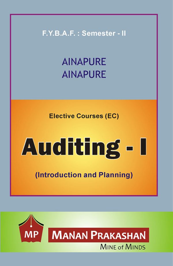 Auditing – FYBAF Semester II Auditing – FYBAF Semester II